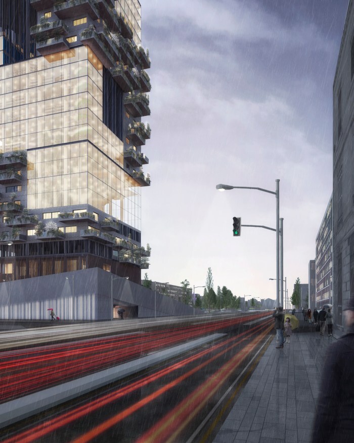 Vertical City - JVA Renders - Architecture Visualization