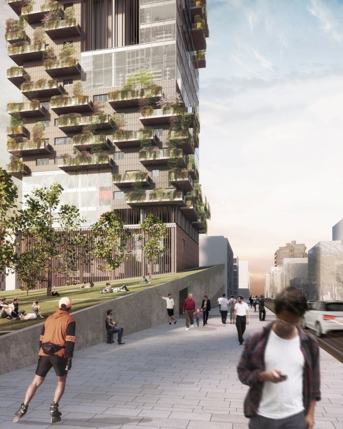 Vertical City - JVA Renders - Architecture Visualization