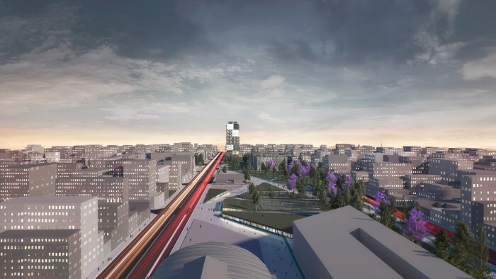 Vertical City - JVA Renders - Architecture Visualization